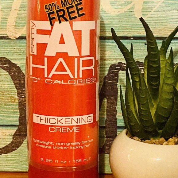 sammy fat | Hair | Sammy Fat Hair Thickening Creme 525 Oz Sealed | Poshmark